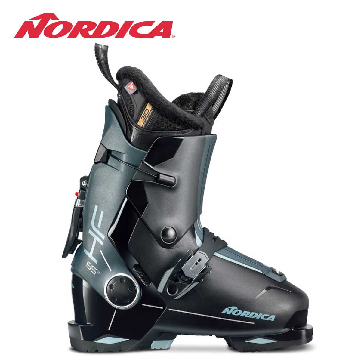 NORDICA ノルディカ スキーブーツCod. 050K13 01 4F5HF 85 W GWエイチエフ 85 W GWフレックス（硬さ）：85ラスト（幅）：102mmCOLOR・black / green / aquamarineSIZ...