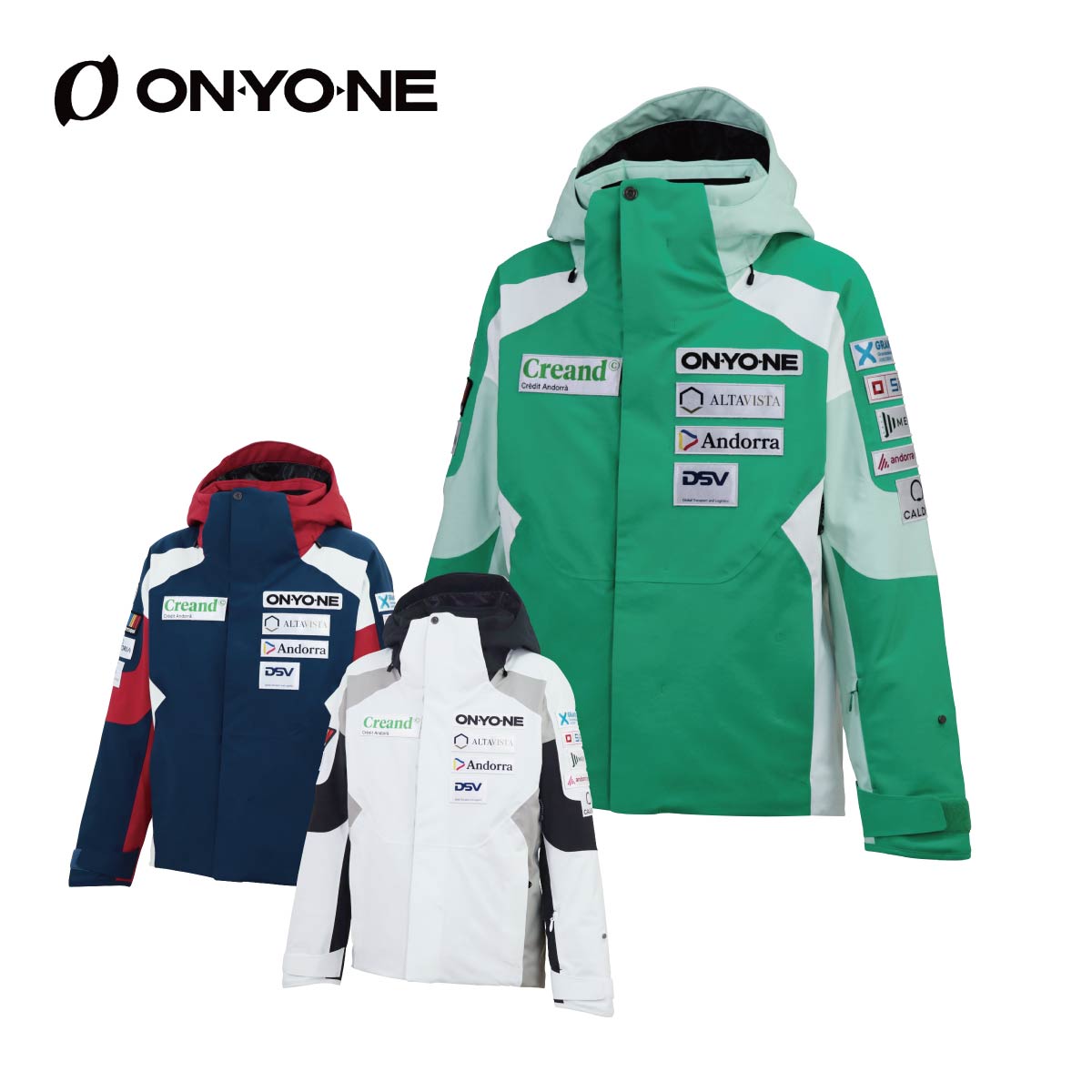 オンヨネ ONYONE スキーウェア■ ONJ99200A FAE OUTER JACKET耐水圧：20,000mm透湿性：8,000g/m2/24h素材・4WAY STRETCH表地・ポリエステル100％裏地・ポリエステル100％中綿・あ...