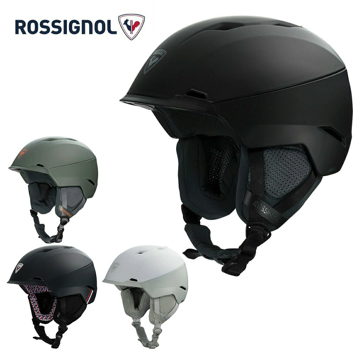 ROSSIGNOL ロシニョール スキーヘルメット■ALTA IMPACTS　アルタ インパクトカラー/品番BLACK / RKMHH01WHITE / RKMHH02THE GREEN FOREST / RKMHH03STRATO / R...