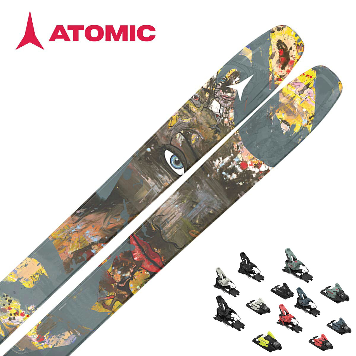 ATOMIC アトミック スキー板■Bent Chetler 120ベント チェトラー 120■176cm R：(18 m)サイドカット：(142/120/133 mm)■184cm R：(19 m)サイドカット：(143/120/134 ...