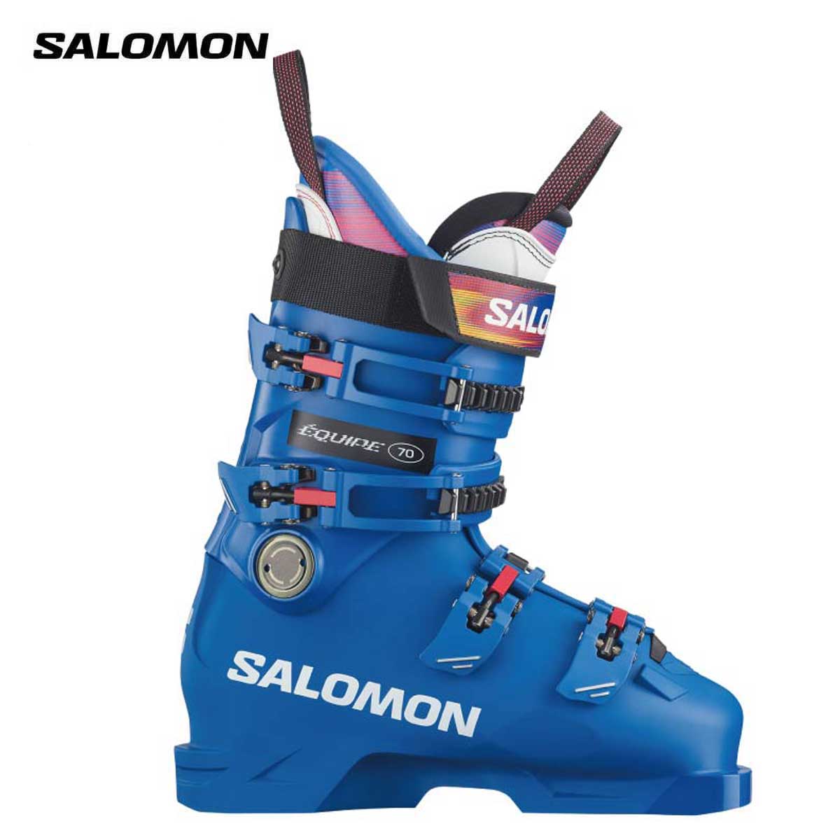 SALOMON サロモン スキーブーツ■EQUIPE 70 エキップ 70フレックス（硬さ）：70ラスト（幅）：92mmCOLOR・Race Blue/White/Equipe RedSIZE・22.0/22.5cm、23.0/23.5cm...