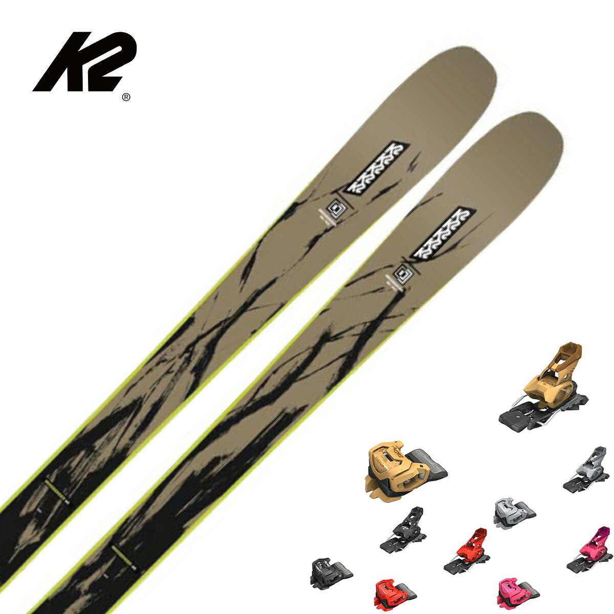 K2 ケーツー スキー板■MINDBENDER 96　マインドベンダー 96■168cm R：( - m)サイドカット：( 135/96/123 mm)■173cm R：( - m)サイドカット：( 135/96/123 mm)■178cm...