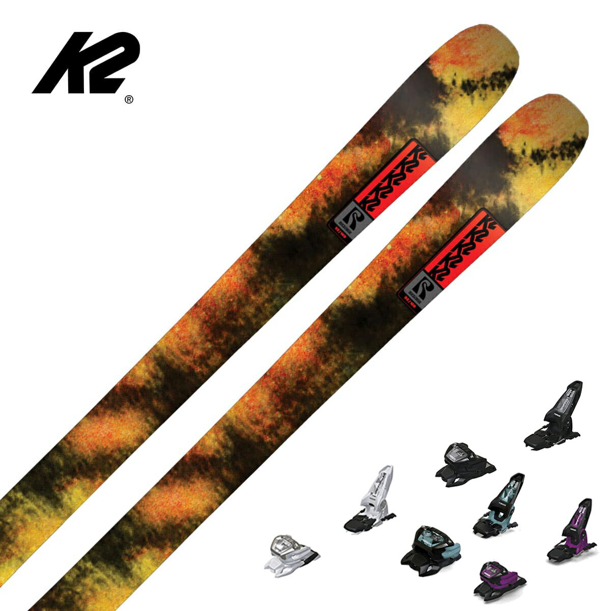 K2 ケーツー スキー板■RECKONER 92　レコナー 92■149cm R：( - m)サイドカット：( 124/92/114 mm)■159cm R：( - m)サイドカット：( 124/92/114 mm)■169cm R：( 1...