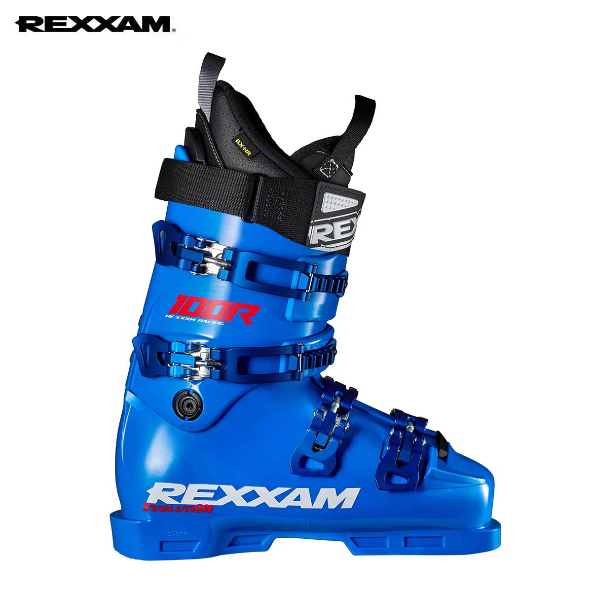 REXXAM レクザム スキーブーツ■ REVO 100R / レヴォ 100Rフレックス（硬さ）：100LAST：SLIM 92COLOR・SAPPHIRE BLUESIZE・22-22.5cm、23-23.5cm、24-24.5cm、2...