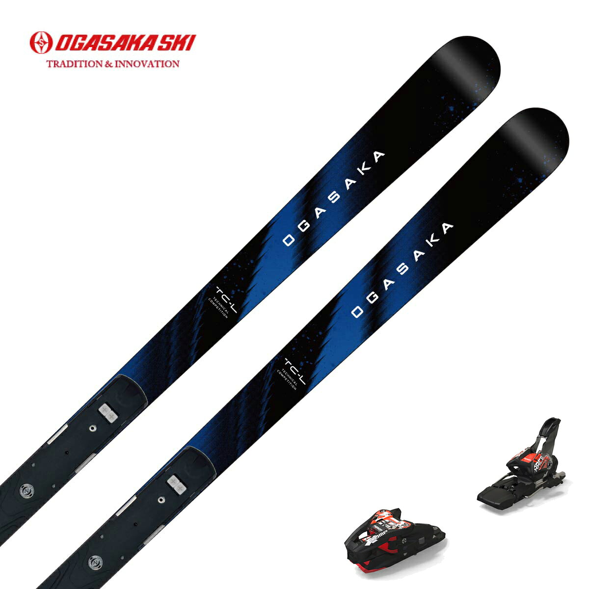 OGASAKA オガサカ スキー板■TC-L■177cm R：( 23.8 m)サイドカット：( 102/65/85 mm)■180cm R：( 24.6 m)サイドカット：( 102/65/85 mm)■183cm R：( 25.5 m)...