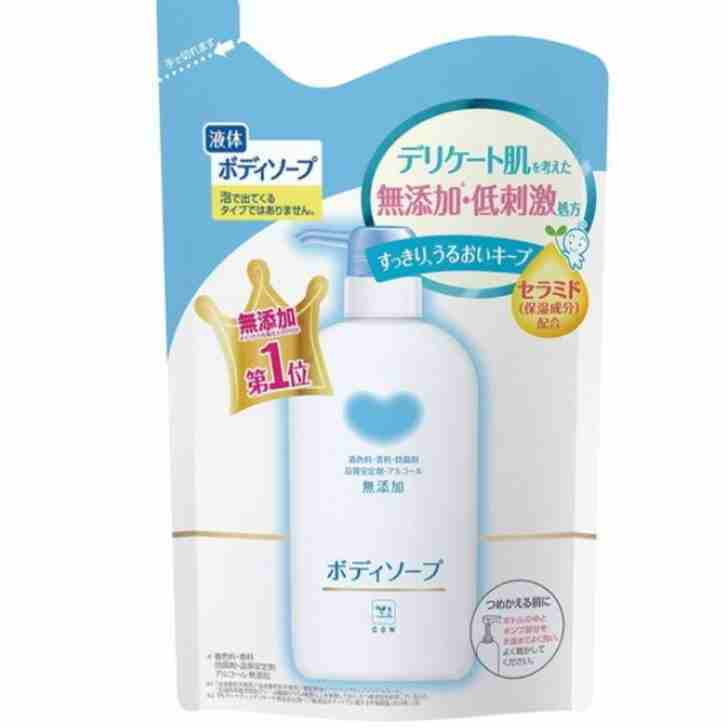 この商品は 牛乳石鹸　カウブランド　無添加ボディソープ　つめかえ用 ポイント牛乳石鹸　カウブランド　無添加ボディソープ　つめかえ用　液体タイプ ショップからのメッセージ 納期について 4