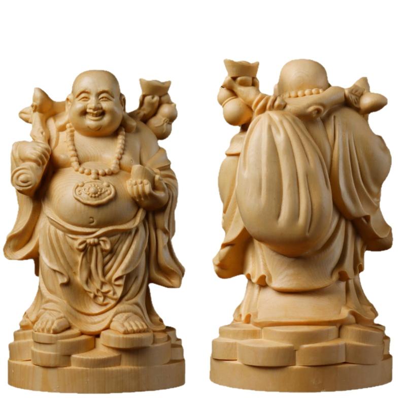 ・スタイル: 新中式・主な素材: 桧木・サイズ展開: 小サイズ約高さ16×幅10cm、大サイズ約高さ22×幅13cm・加工方法: 彫刻、研磨・推奨用途: ポイント交換、ビジネスギフト、広告品、販促品、会議記念品、福利厚生、贈答品、表彰記念、広報品