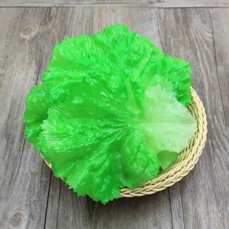 ・素材: PVC・加工方法: 射出成形・カテゴリ: フェイク野菜・用途: 飲食店ディスプレイ・スタイル: モダンシンプル・形状: 食品・サイズ: レタス葉1枚・推奨用途: 満月祝い、旅行記念、卒業、引っ越し祝い、パーティー、お見舞い・推奨贈...