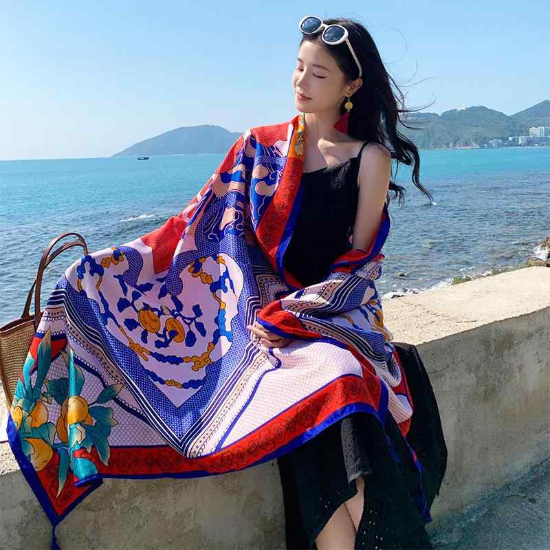 ・織り方: 綾織・デザイン要素: 花柄・機能: 保温・スタイル: ミディアムロング・幅: 90cm・カラー展開: スタイル1、スタイル2、スタイル3、スタイル4、スタイル5、スタイル6、スタイル7、スタイル8・長さ: 90cm×180cm・...