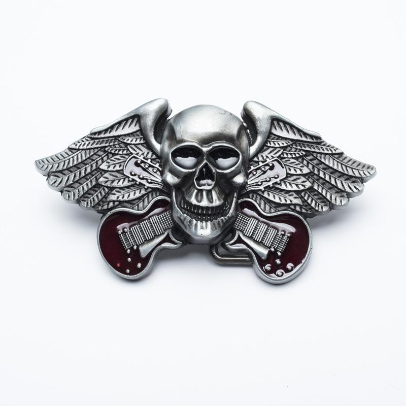 ・主な素材: 亜鉛合金・タイプ: スムースバックル、プレートバックル・留め具: スムースバックル・スタイル: ヒップホップ・柄: スカル・バックルサイズ: 10.9×5.8cm