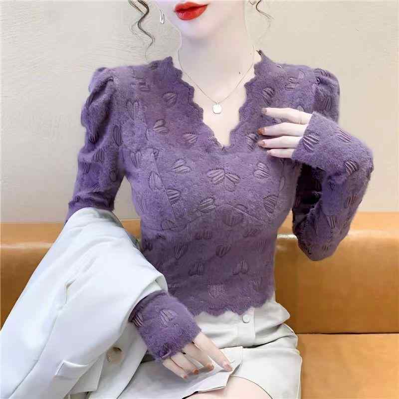 ・主な素材: ナイロン 30-50%・袖タイプ: レギュラー・フィット: スリム・着丈: ショート丈・カラー展開: パープル、アプリコット・サイズ展開: フリーサイズ・スタイル: フレッシュスウィート・伸縮性: ややあり・生地: レース・袖...
