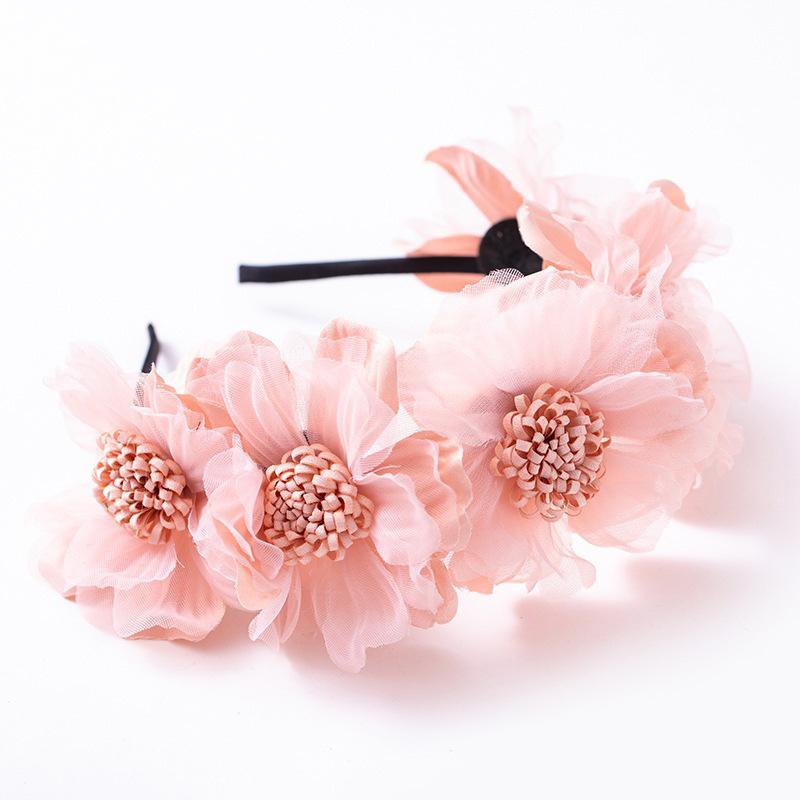 ・カテゴリ: ヘアアクセサリー・スタイル: 爽やかスイート・主な素材: 布・柄: 花柄・カラー展開: カーキ、ピンク、パープル、グレー、ダークブルー、ライトブルー、ワインレッド、ビビッドレッド、ブラック・対象: 子供