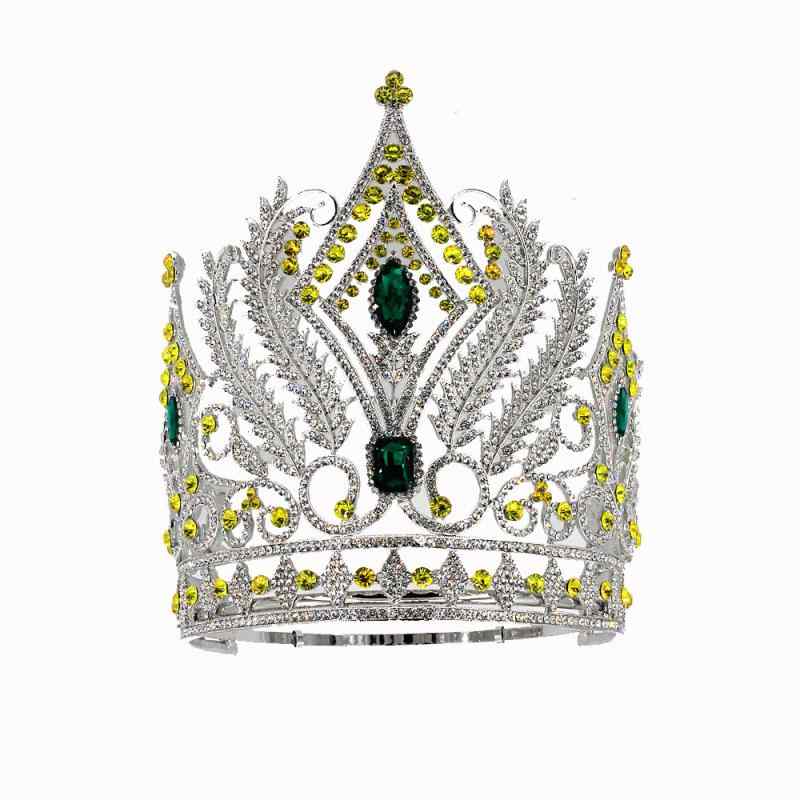 ・カテゴリ: 頭飾・スタイル: 非主流・主な素材: 合金・仕上げ: メッキ・形状: 王冠・加工: 宝石埋め込み・石の種類: 白水晶・カラー展開: 白緑金黄、白赤、白青、白緑、全白、白金黄、白紫、白AB色・ギフト用途: 結婚式、誕生日、旅行記...