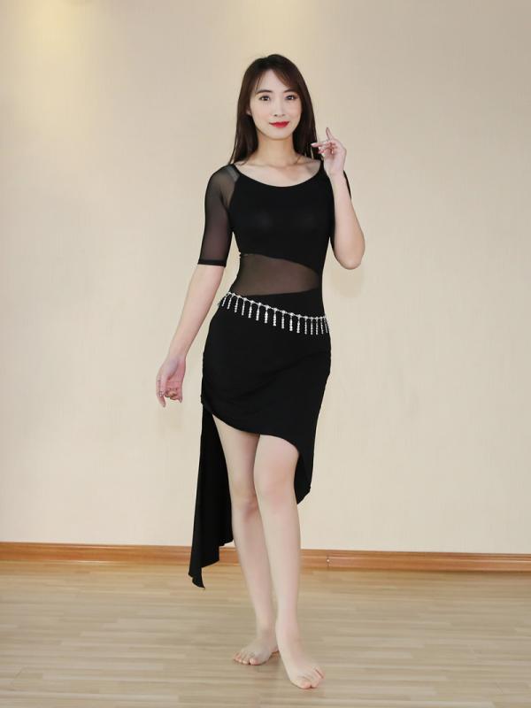 ・カテゴリ: ダンスウェア・対象性別: 女性・主な素材: モダール（綿95%）・カラー展開: ブラック、ワインレッド、ダークグリーン・サイズ展開: M、L、XL・用途: ベリーダンス、フィットネス、ダンス