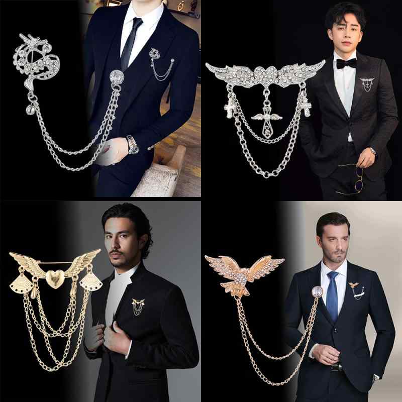 ・主な素材: 合金・タイプ: 男性向け・デザイン: 幾何学模様・加工: 象嵌・カラー展開: ゴールドドラゴンチェーン、シルバーウィングクロス、シルバークラウン、シルバーフルジルコニアウィングクロス、シルバードラゴンチェーン、ゴールドウィング...