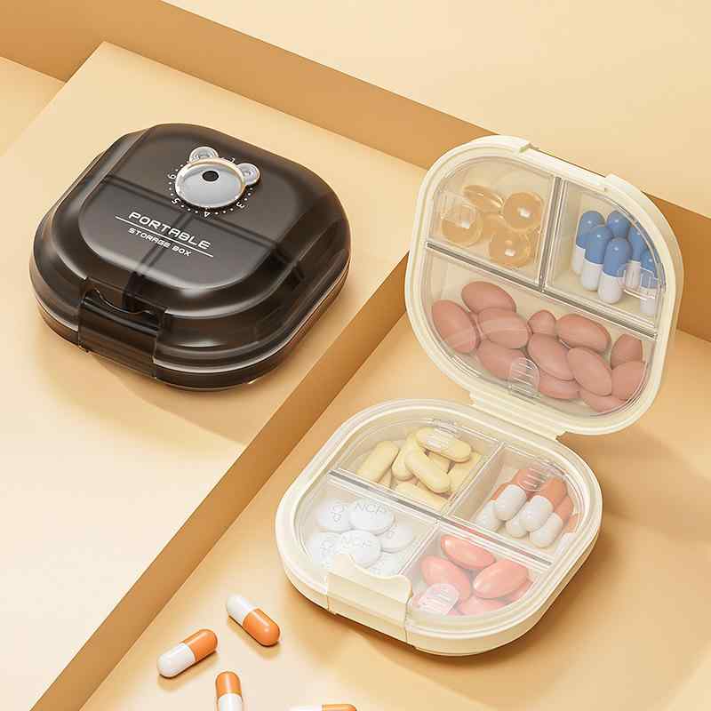 ・カテゴリ: ピルケース・素材: プラスチック(PP、新素材100%)・特徴: 蓋付き、仕切りあり・機能: 密閉・収納シーン: 携帯用・用途: 薬・スタイル: モダンシンプル・柄: 無地・容量: 7日分・入数: 200個・カラー展開: ホワ...