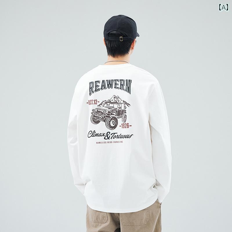 ・カテゴリ: Tシャツ・スタイル: アメリカンヴィンテージ・主な素材: 綿96%以上・ネックライン: クルーネック・袖丈: 長袖・袖タイプ: レギュラー・柄: カートゥーンアニメ・デザイン: プルオーバー・デザイン詳細: プリント・加工: ...
