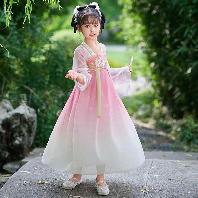・カテゴリ: 子供ダンス服・対象性別: 女児・適用ダンスタイプ: 民族舞踊・デザイン要素: スポーツ・スタイル: プリンセス・主な素材: シフォン・主素材成分: スパンデックス・主素材成分含量: 30%未満・カラー展開: 桃夭（長袖）、桃夭...
