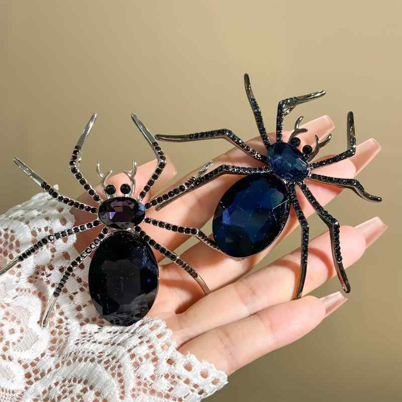 ・カテゴリ: 胸針・主な素材: 合金・スタイル: 蜘蛛・形状: 動物、昆虫・加工法: 電鍍・カラー展開: 紫銀、青黒・流行要素: 蝶、動物・機能: 記念、装飾、贈り物・スタイル分類: 欧米、ファッション通勤・対象: 男女共通