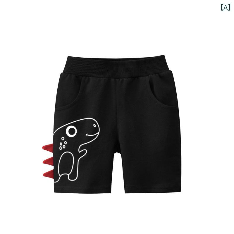 ・カテゴリ: キッズパンツ・スタイル: 韓国風・主な素材: 綿100%・パンツ丈: 5分丈/ミドル丈・柄: カートゥーン・ウエスト: 中腰・デザイン要素: スポーツ・カラー展開: ブラック・サイズ展開: 90、100、110、120、130...