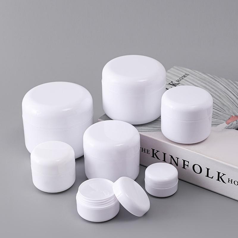 ・主な素材: プラスチック・容量展開: 5g、10g、20g、30g、50g、100g、200g・カラー展開: 二層加厚、二層加厚（銀箔）