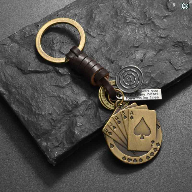 ・カテゴリ: キーホルダー・カラー展開: 古銅色、古銀色