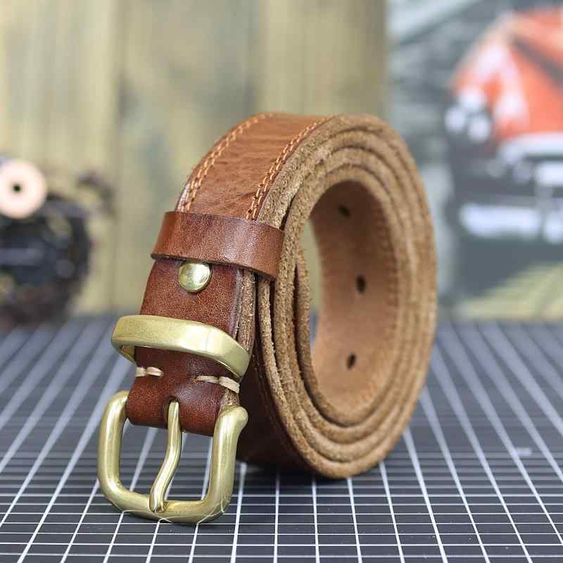 ・バックル素材: 銅・留め具: ピンバックル・カラー展開: ブラック、カーキ・幅: 2-4cm・長さ: 100cm、105cm、110cm、115cm・スタイル: レトロ、文芸