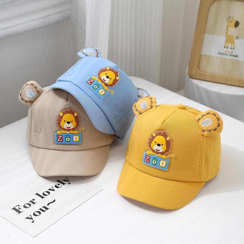 ・カテゴリ: 棒球帽・カラー展開: ブラックライオン、レッドライオン、ブルーライオン、ロイヤルブルーライオン、ライトブラウンライオン、イエローライオン・サイズ展開: 44-48cm/6-24ヶ月・つばの形状: カーブバイザー・クラウンの形状...