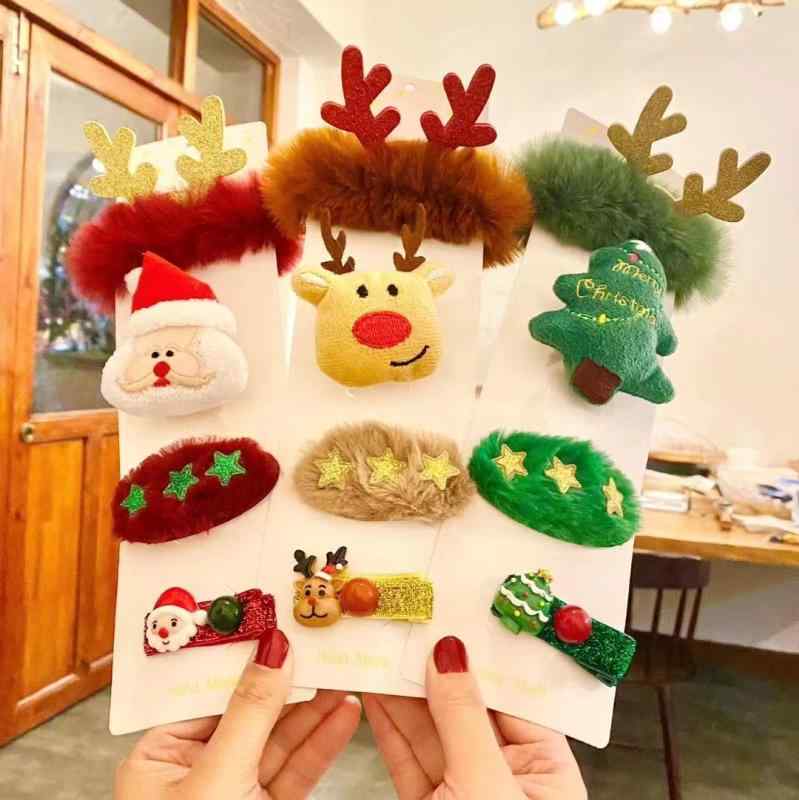 ・カテゴリ: ヘアアクセサリー・タイプ: ヘアピン・カラー展開: サンタクロース、クリスマスツリー、トナカイ・デザイン要素: サンタクロース・スタイル: カートゥーン・テイスト: フェミニン、スイート