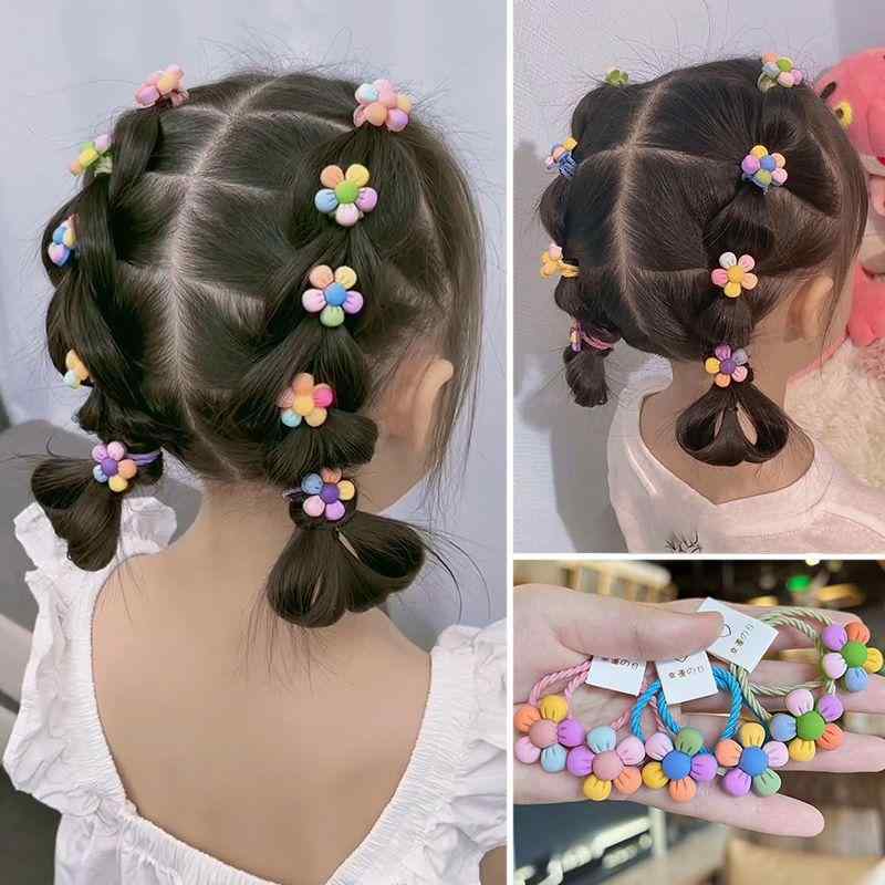 ・カテゴリ: ヘアアクセサリー・スタイル: 韓国風・対象: 子ども・デザイン: リボン、花・セット内容: 10本セット・主な素材: プラスチック、樹脂・カラー展開: リボン（10本入り）、フラワー（10本入り）・対象年齢: 3～6歳・加工:...
