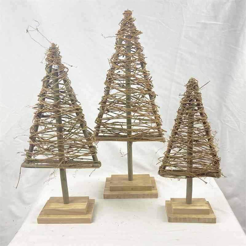 ・カラー展開: クリスマスツリー（丸）,クリスマスツリー（平）,星型,リース・サイズ展開: 30cm,40cm,50cm,60cm・スタイル: 田園,エスニック,モダンシンプル,アメリカンカントリー・適用祝日: クリスマス
