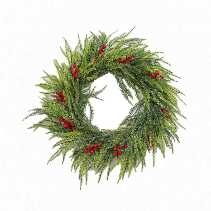 ・カテゴリ: クリスマスガーランド、リース・カラー展開: 1.5m（45頭）、1.5m（90頭）、1.8m（54頭）、1.8m（108頭）、2.7m（81頭）、2.7m（135頭）、紅果1.5m（45頭）、紅果1.5m（90頭）、紅果1.8...