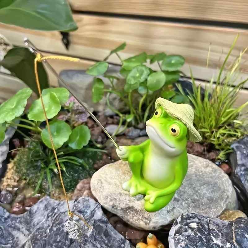 ・カテゴリ: 樹脂工芸品・素材: 合成樹脂・カラー展開: 釣魚カエルクラシックモデル・ギフト用途: 誕生日、旅行記念、卒業、引っ越し、パーティー、カップル、同僚、友人、同級生