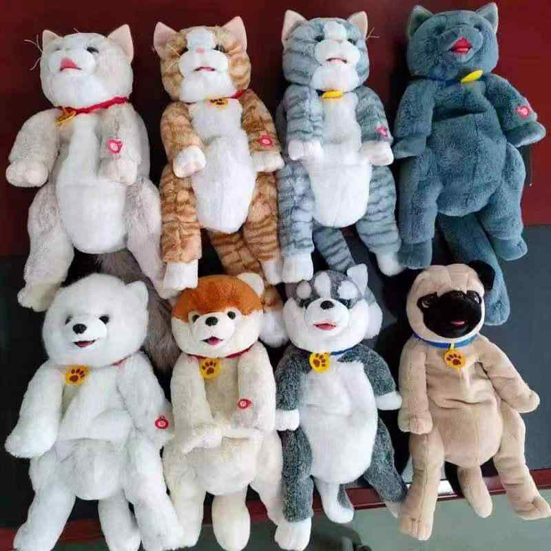 ・カテゴリ: 電動ぬいぐるみバックパック・機能: 舌出しアクション、頭部タッチセンサー、胸部タッチセンサー、歌唱・音声機能、大容量ダブルショルダーバッグ、シミュレーションペット機能・素材: ぬいぐるみ、布・対象年齢: 7〜14歳・カラー展開...