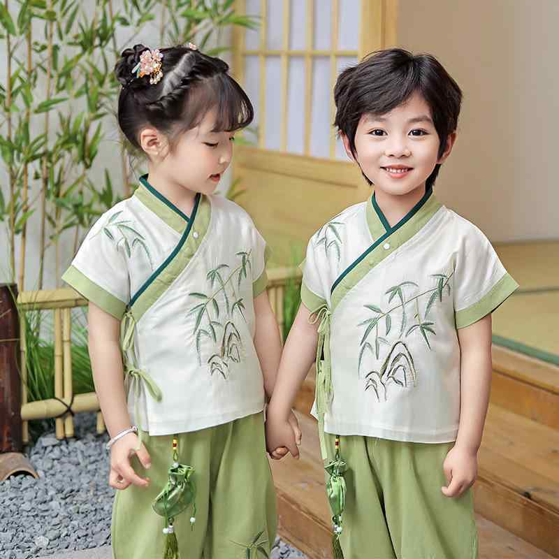 ・カテゴリ: 民族衣装・スタイル: 漢服・主な素材: ポリエステル95%・カラー展開: グリーン（香包付き）・サイズ展開: 90cm、100cm、110cm、120cm、130cm、140cm、150cm、160cm、170cm、180cm...