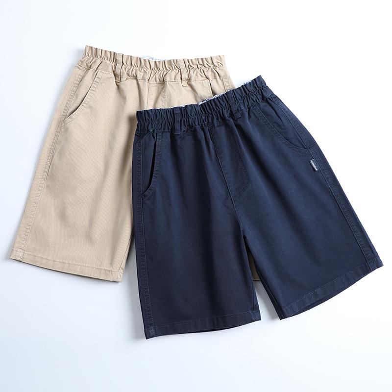 ・スタイル: 簡約・主な素材: 綿 90%・パンツの長さ: ショートパンツ・対象性別: ユニセックス・対象年齢: 8歳以上、身長140cm以上・デザイン: ベーシック、無地・加工: 柔軟処理・ウエスト: ミディアムウエスト・前開き仕様: ゴ...