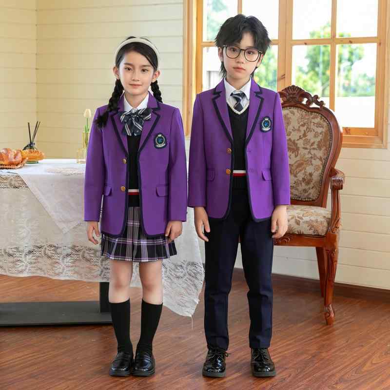 ・カテゴリ: 校服、制服・スタイル: 英国風・対象年齢: 8歳以上、身長140cm以上・対象性別: 男女共用・前開き仕様: シングルブレスト・デザイン特徴: セットアップ・生地加工: ソフト加工・素材: ポリエステル・安全基準: C類・フー...