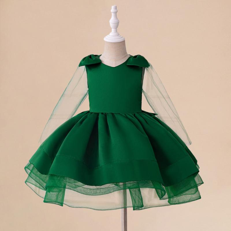 ・カテゴリ: 子供用ドレス・対象: ガールズ・対象年齢: 3〜8歳（身長100〜140cm）・スタイル: 欧米風・デザイン特徴: プリンセス、チュール、プリーツ、コーティング、シャーリング、バイオウォッシュ・主な素材: ポリエステル 65%...