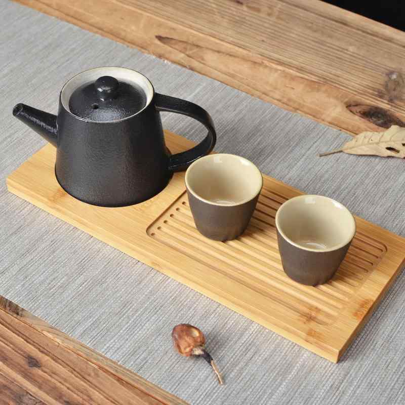 ・カテゴリ: 干泡茶盤・主な素材: 竹・製法: 半手製半機械・スタイル: 日式、シンプル