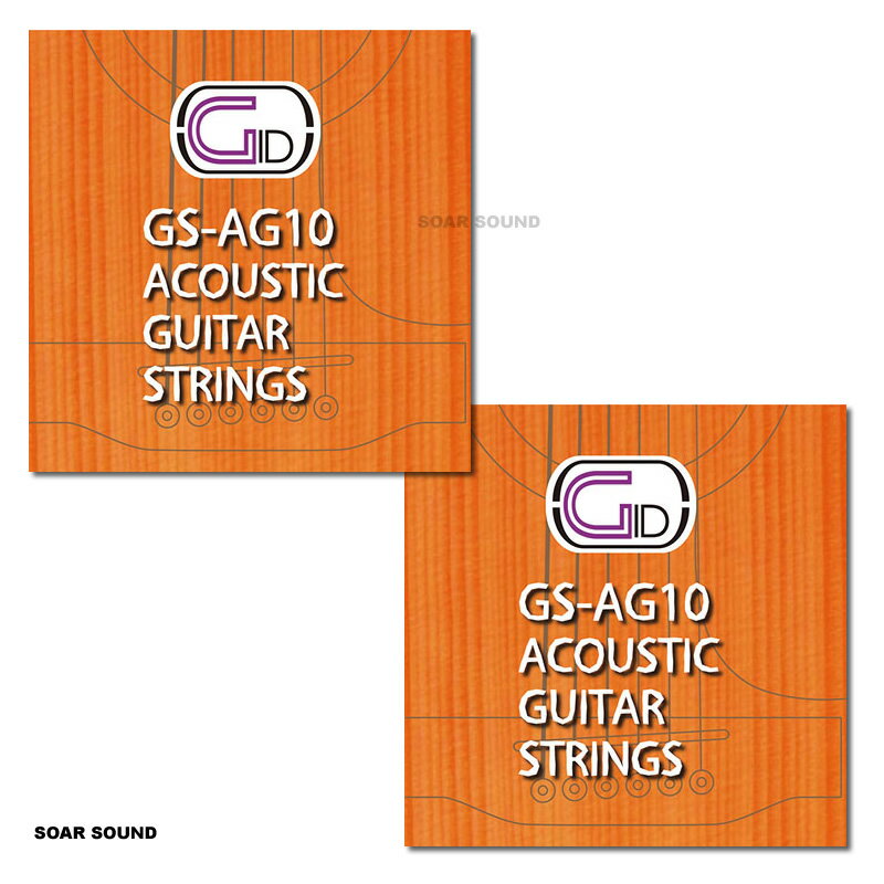 アコースティックギター用の弦。お買い得な2セット入りです。 ゲージ：.010 .014 .023 .030 .039 .047 内容： 2set （参考）同じゲージのアコースティックギター弦 D'Addario ダダリオ Extra Lig...