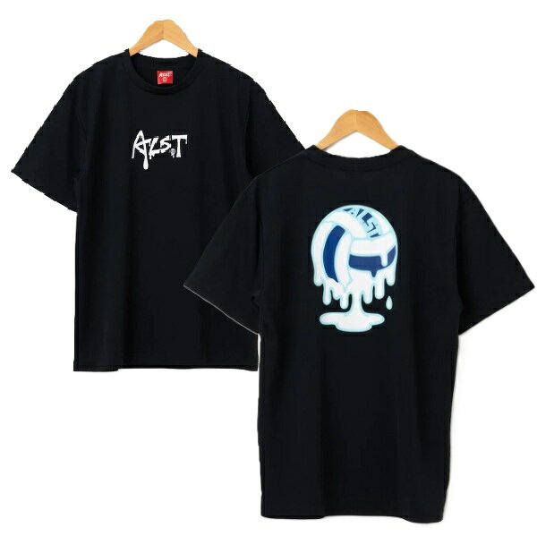 バレーボールが溶けたようなデザインが可愛らしいニューグラフィックTシャツ。 ハードな練習からインスピレーションを受け作成された意欲作です。 ■サイズ S：身丈65cm/身巾47cm/袖丈20cm M：身丈68cm/身巾50cm/袖丈21cm...