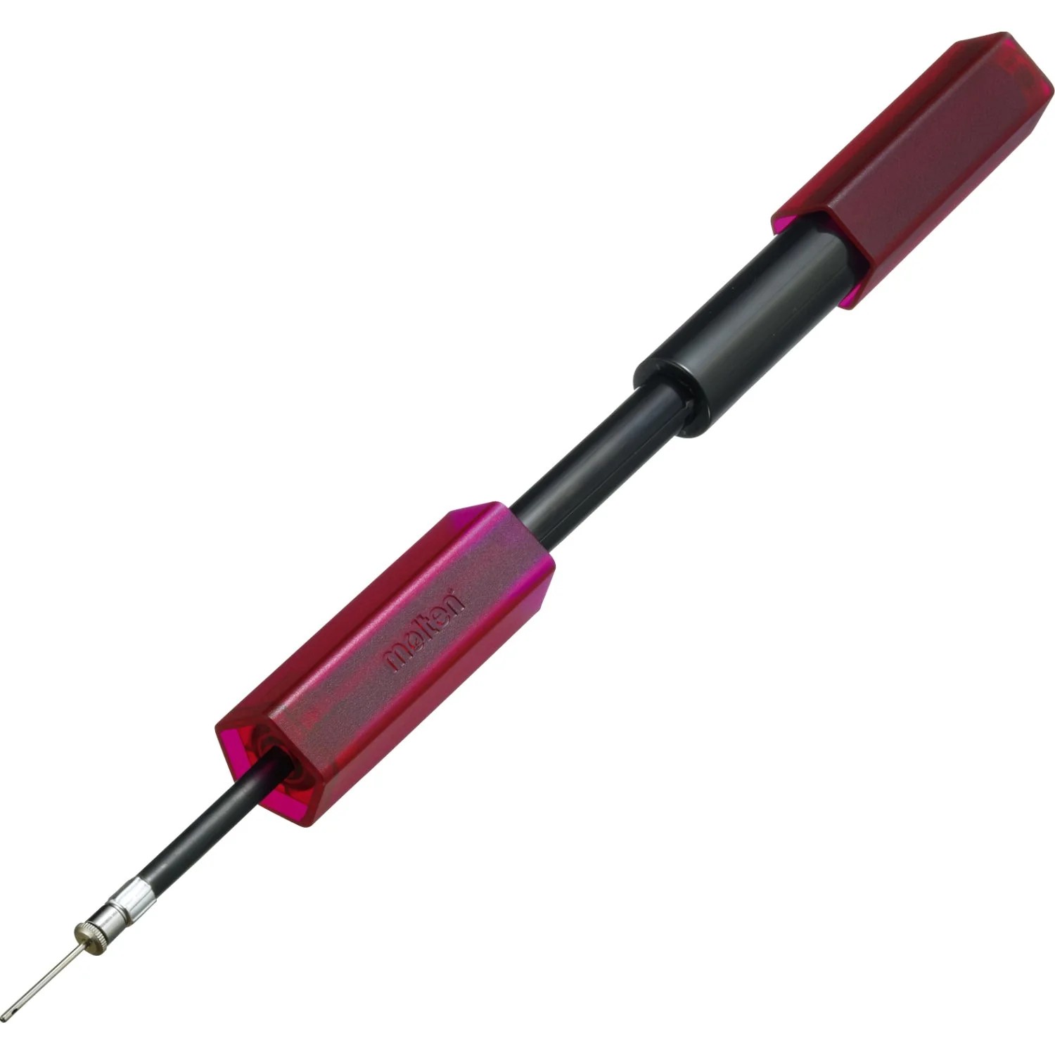 モルテン ペンタゴン ホースと針が本体に収納できるので、かさばらない 空気針付き カラー：ヴァイオレット サイズ：直径3.7×長さ21cm 重量：約125g 素材：ABS樹脂 メーカー希望小売価格はメーカーカタログに基づいて掲載しています