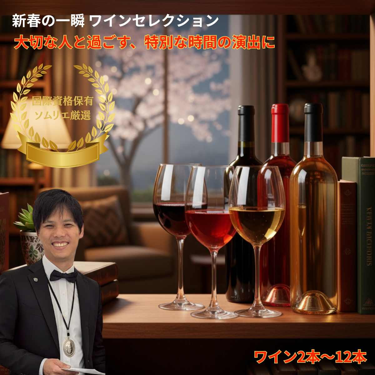 産地や品種、色のリクエストができる福袋！産地や品種、色のリクエストができるワインセット！