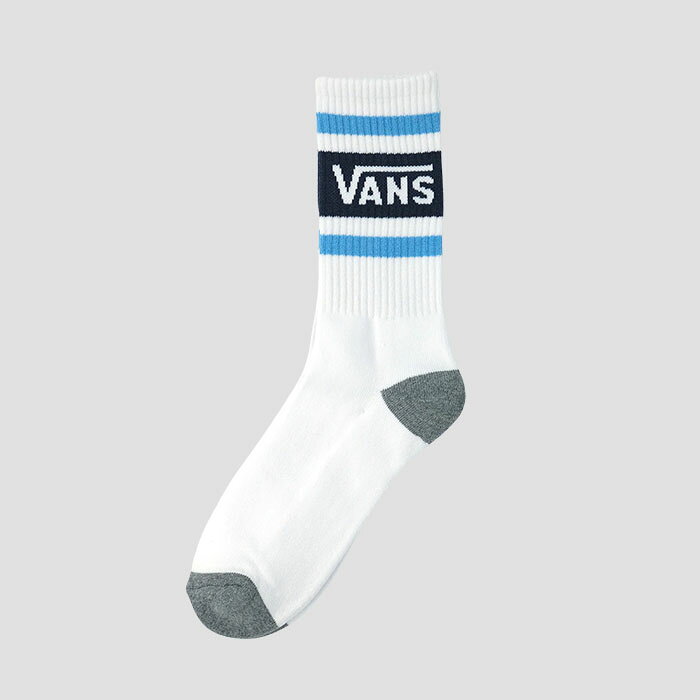 ホワイトのボディにVANSロゴとラインのデザインがストリートな印象を与えるソックス。 肌触りの良いコットン素材を使用しているので吸汗性はもちろん、肉厚でクッション性も感じられます。 ストレッチ性にも優れているので、足へのフィット感も良く、快...