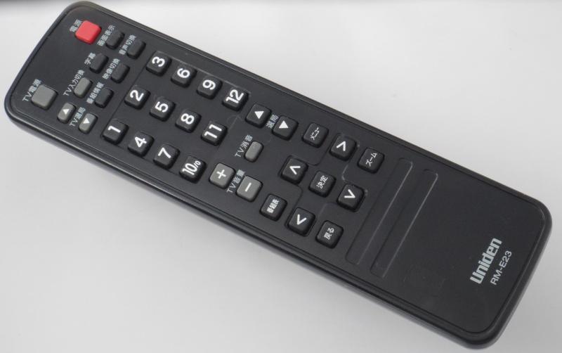 Uniden チューナーリモコン RM-E23■ ご購入前に必ずご確認ください ■1. 在庫管理とご注文の確定当店は複数のオンラインモールで在庫を共有しております。在庫の変動： 更新のタイムラグにより、ご注文後に「完売」が判明する場合がござ...