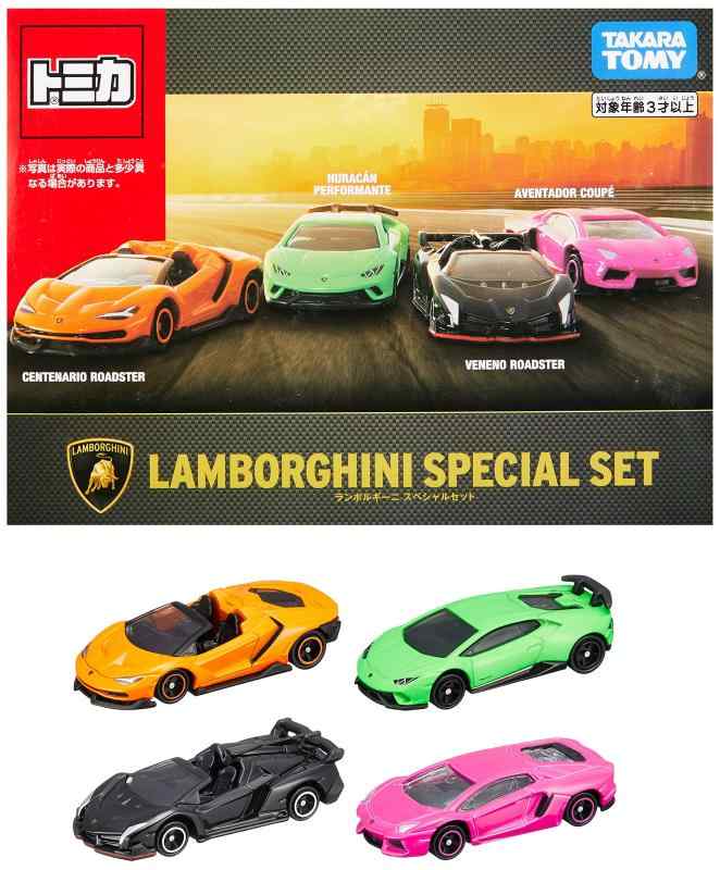 タカラトミー トミカ ギフト LAMBORGHINI SPECIAL SET ランボルギーニ スペシャルセット ミニカー おもちゃ 3歳以上(C) TOMY The trademarks, Copyrights and design rig...