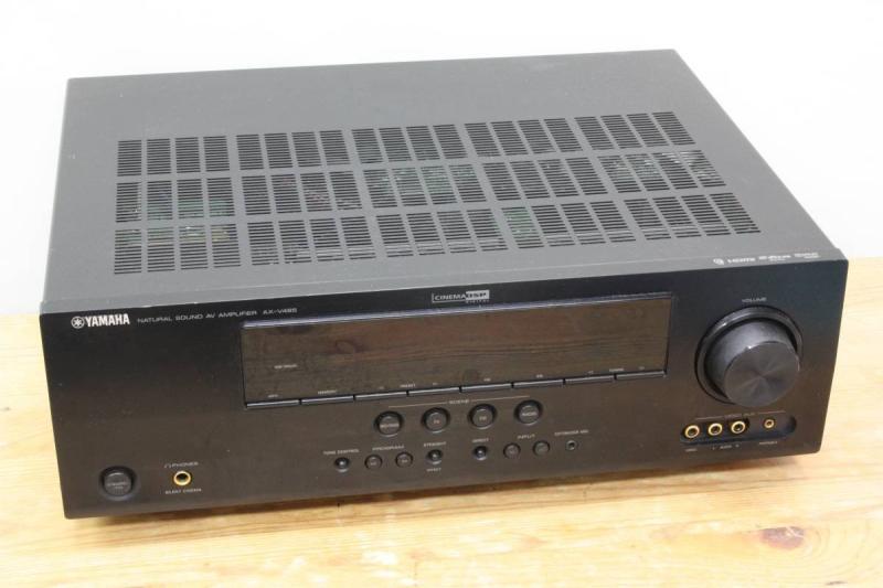 ヤマハ AVアンプ 5.1ch ブラック AX-V465(B)AAC：対応アプリコントロール：非対応チャンネル数：5.1ch, DOLBYサラウンド：DOLBY TrueHD, DTSサラウンド：DTS-HD Master Audio, そ...