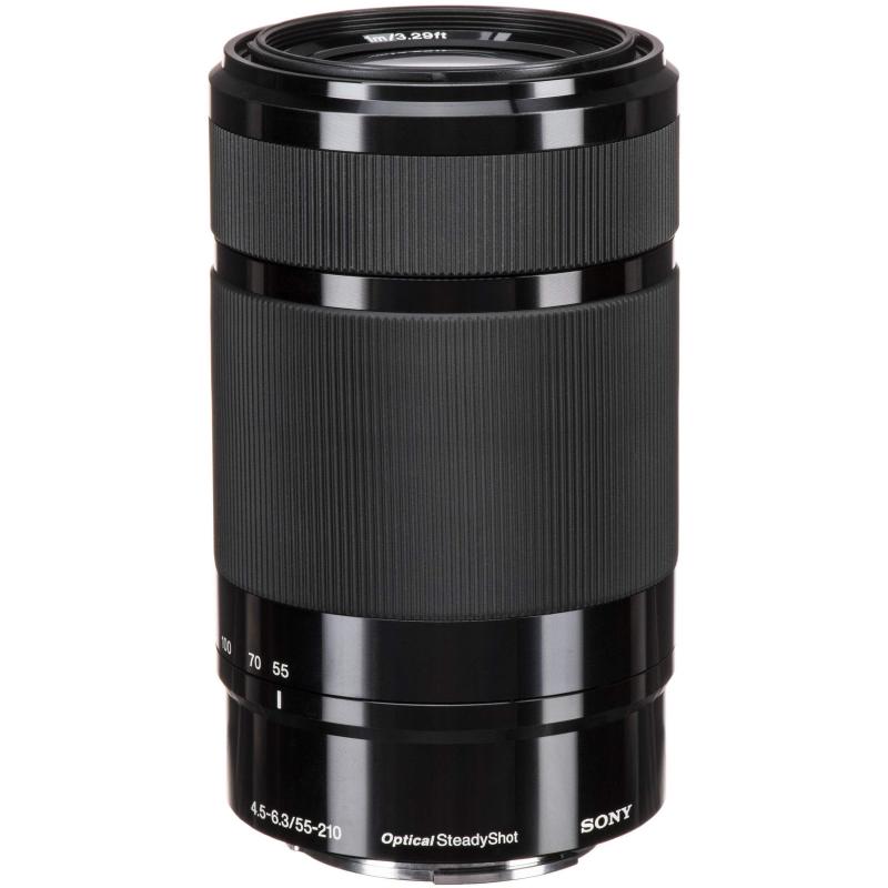 ソニー(SONY) 標準ズームレンズ APS-C E 55-210mm F4.5-6.3 OSS デジタル一眼カメラα[Eマウント]用 純正レンズ SEL55210 BQ大きさ:最大径φ63.8mm、全長108mm質量:約345gレンズマウ...