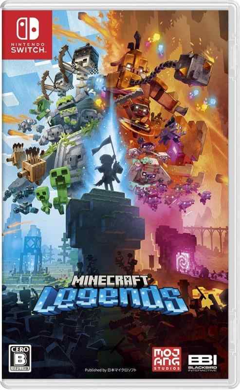 Minecraft Legends(マインクラフト レジェンズ) -Switch旗を高くかかげて、仲間たちを鼓舞しようお馴染みのモブたちや新しい仲間を集めて凶暴なピグリンを倒し、オーバーワールドをピグリンの侵略から守ろうピグリンたちによるネ...