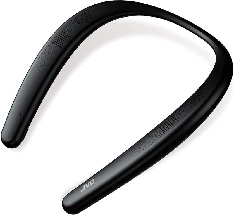 JVCケンウッド JVC SP-A7WT-B NAGARAKU ウェアラブルネックスピーカー ワイヤレス Bluetooth 約15時間連続再生 本体約83g軽量設計 生活防水対応 ブラックスピーカーを首にかけるだけで耳をふさがずにリスニン...